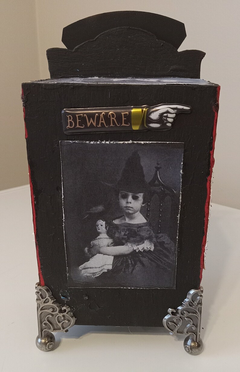 Creepy Circus Sideshow Booths Set of 3 Light up Mixed Media - Etsy