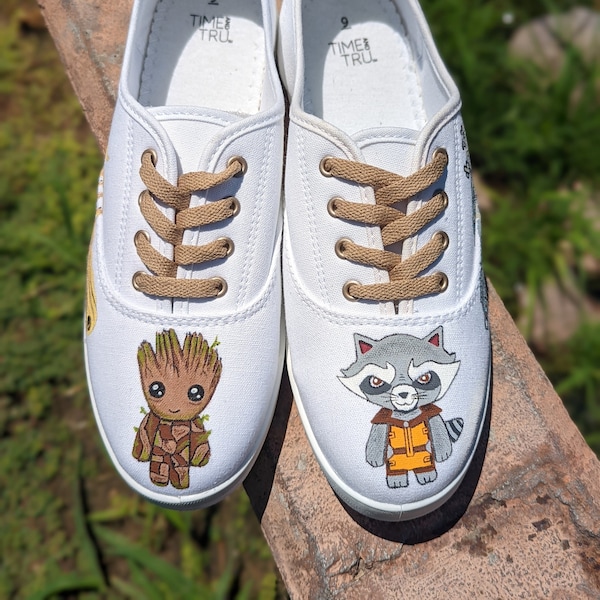 Hand Painted Shoes - Etsy