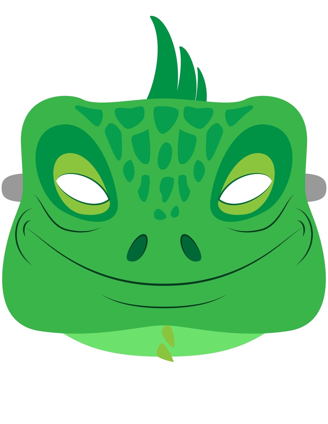 Paper Dinosaur Masks for Kids Role Play Sheet Mask Animal - Etsy