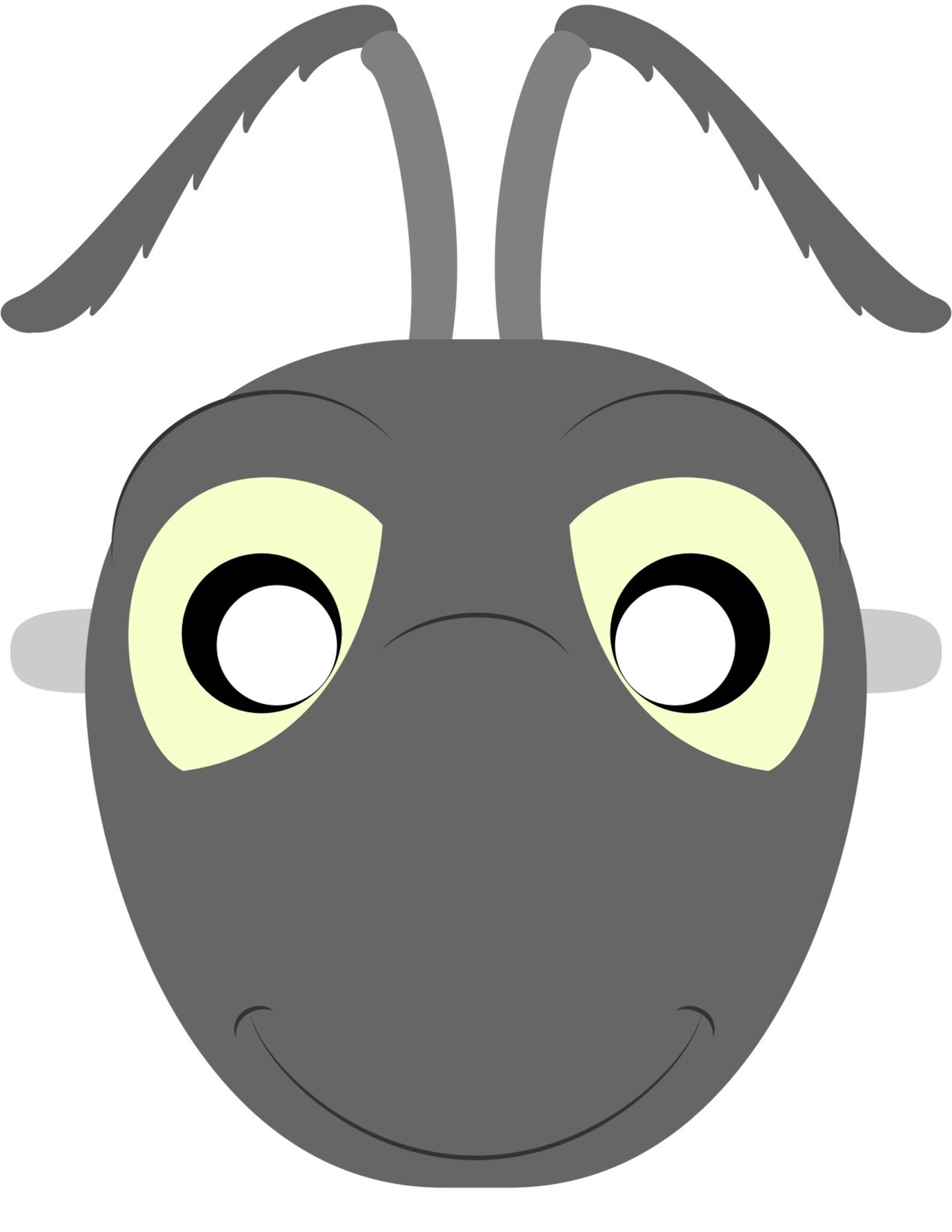 Paper Bugs Masks for Kids, Role Play Sheet Mask Insect Animal, Ladybug ...