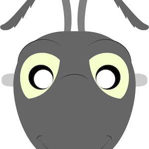 Paper Bugs Masks for Kids, Role Play Sheet Mask Insect Animal, Ladybug ...