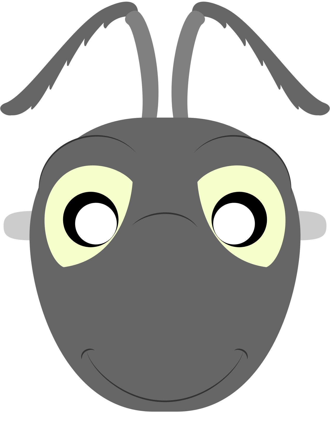 Paper Bugs Masks for Kids, Role Play Sheet Mask Insect Animal, Ladybug ...