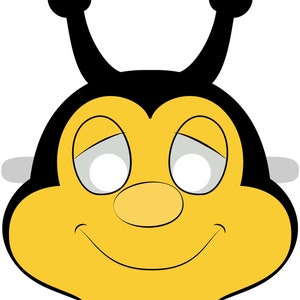 Paper Bugs Masks for Kids, Role Play Sheet Mask Insect Animal, Ladybug ...