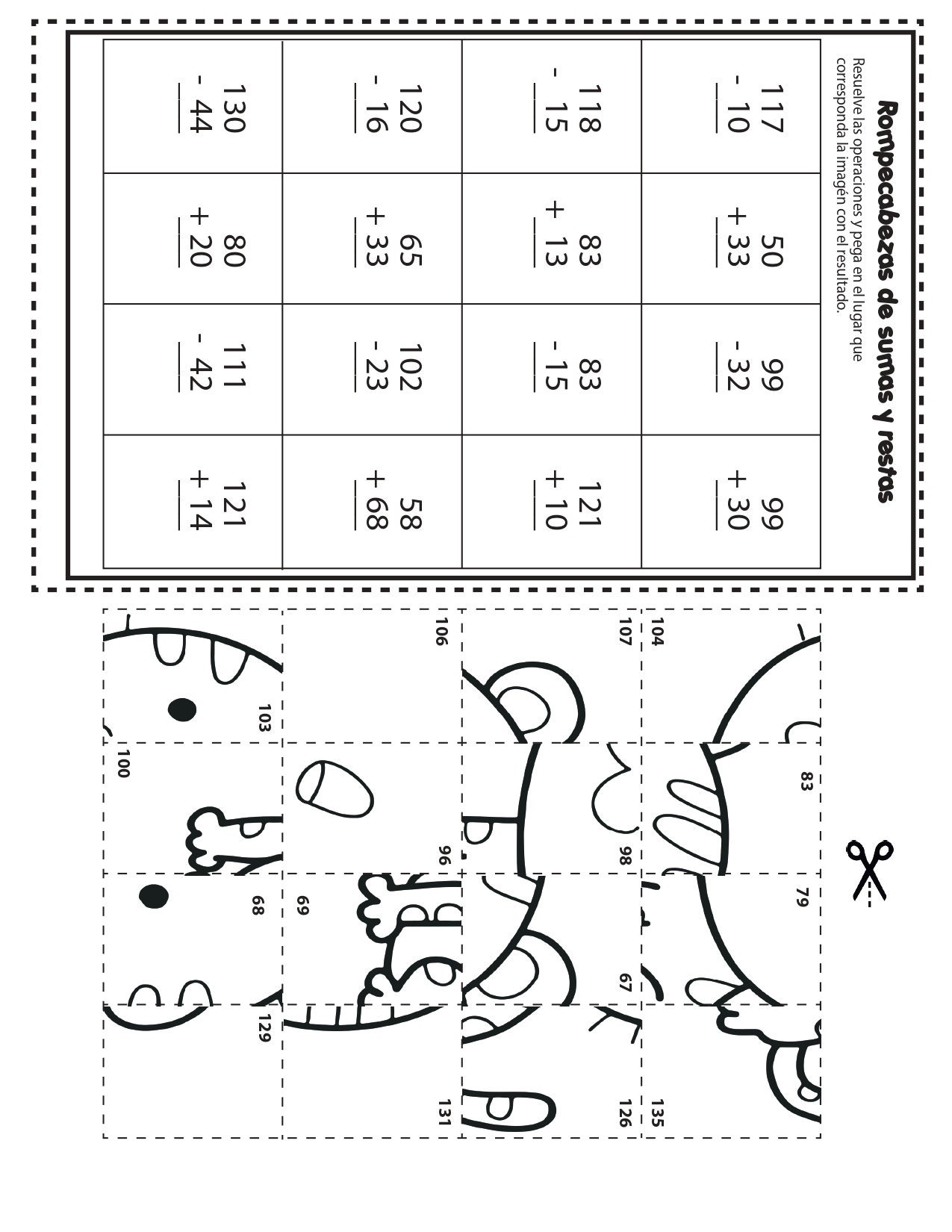 Addition Subtraction Worksheet, Sumar Y Restar, Matematicas Español ...