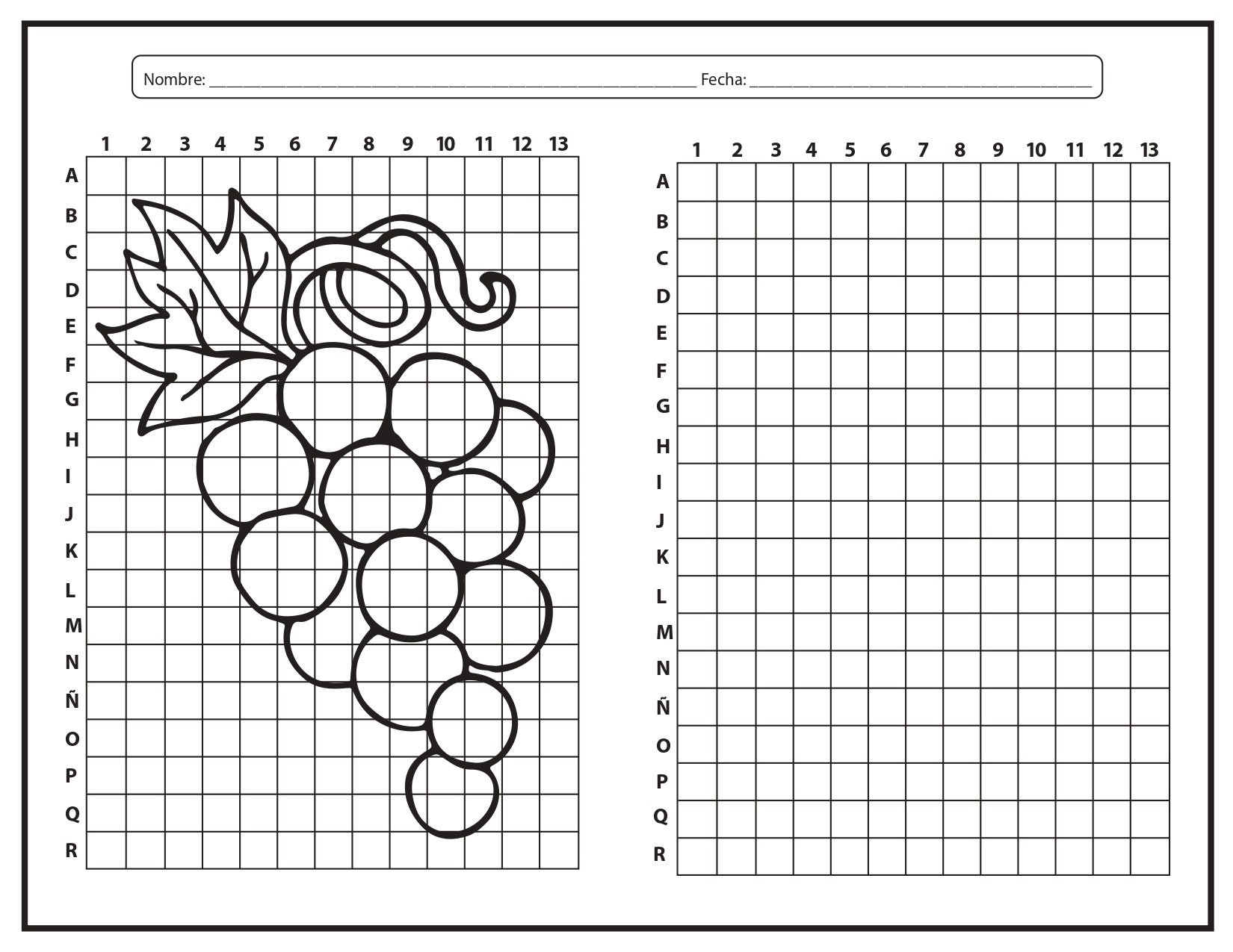 How to Draw by Squares Learn to Draw Kids Activity Worksheet - Etsy