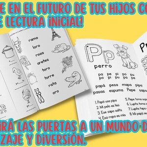 Aprendiendo Leer, Lectura Inicial Niño, Vocal Sílaba Simple, Learn Read ...