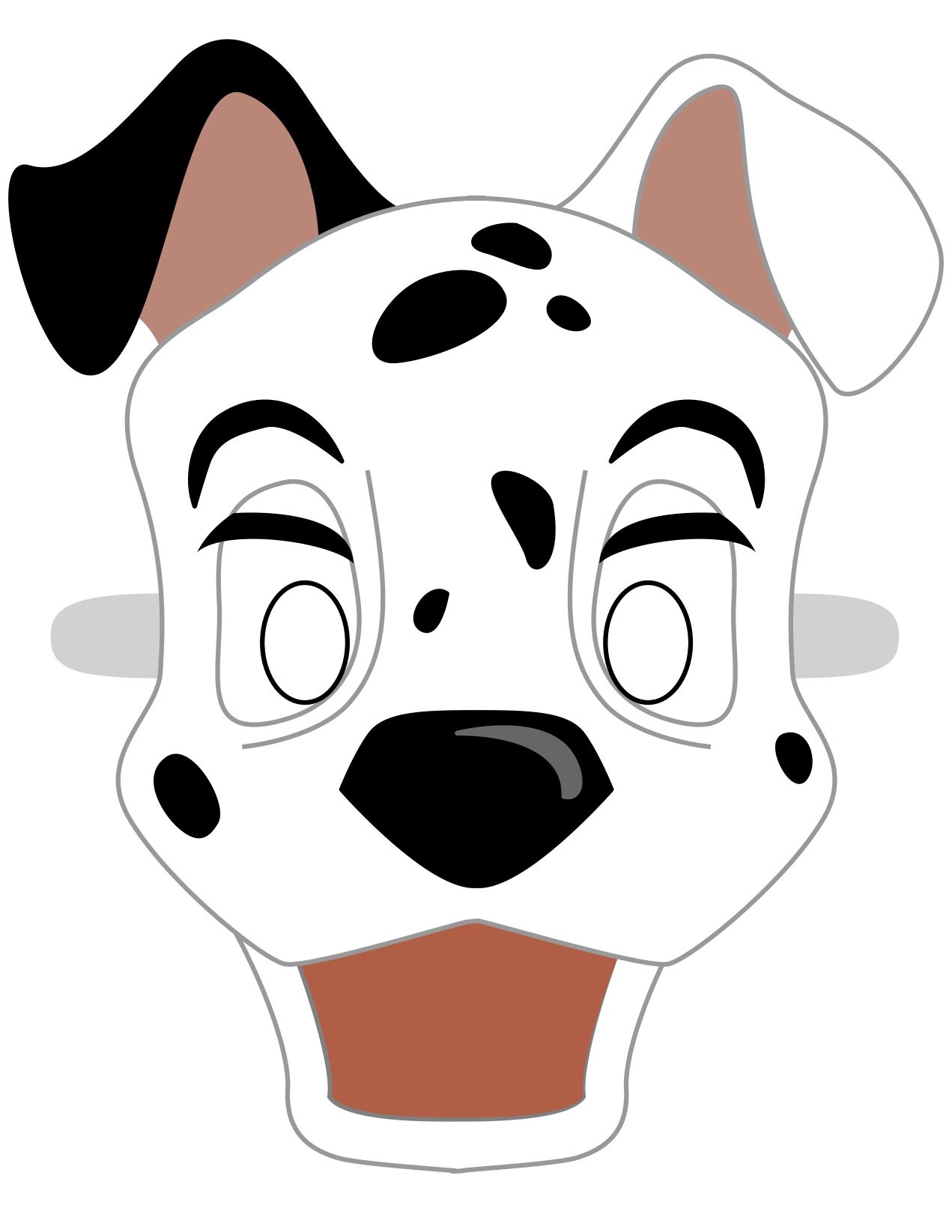Paper Pets Masks for Kids, Role Play Sheet Mask Animal, Dog, Cat ...