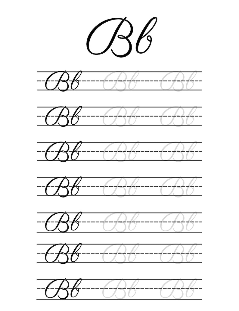 Calligraphy Spanish Practice Sheet for Adults, Motivational Phrases ...