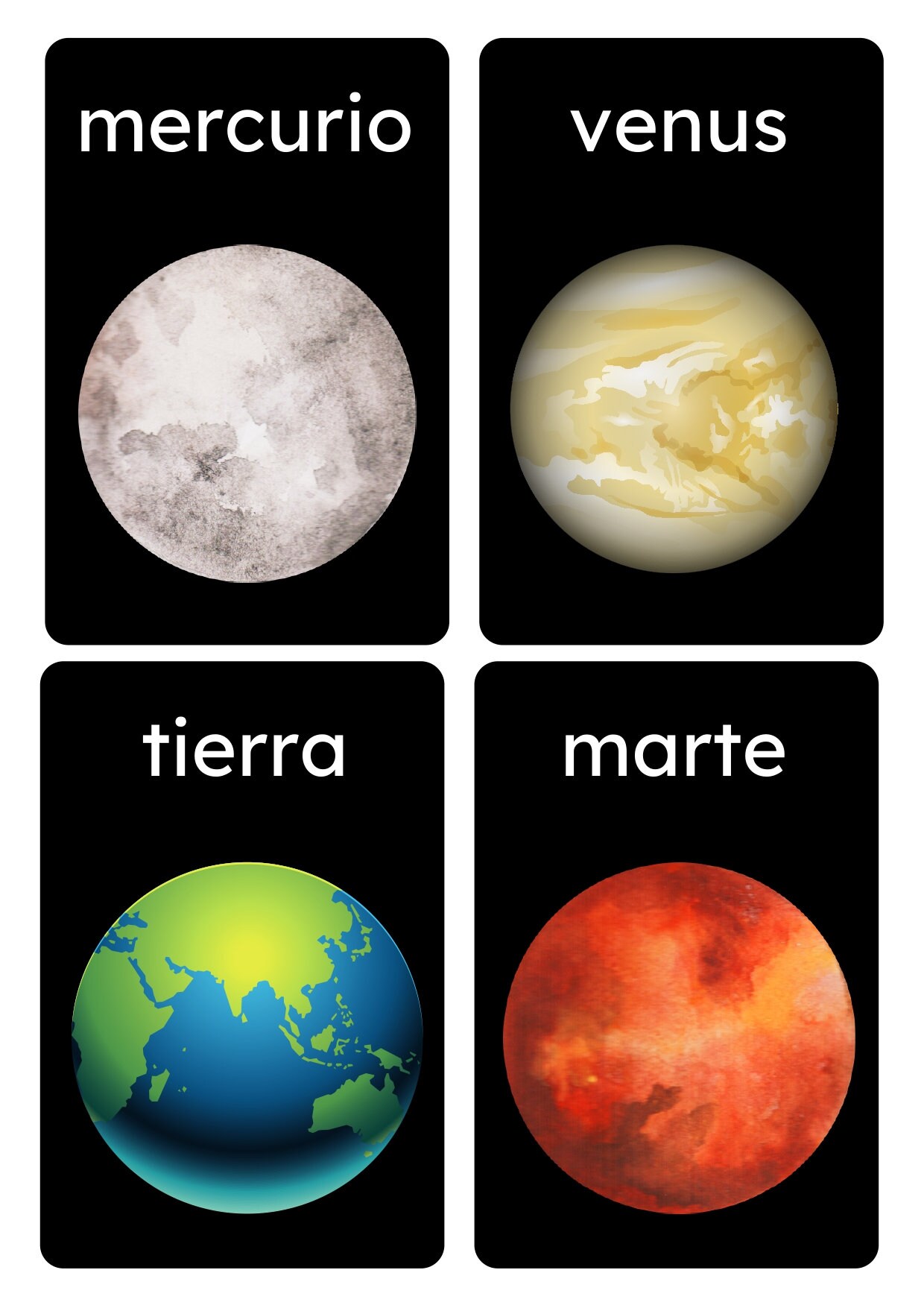 Solar System Worksheets Science Learn, Learn Numbers and Letters ...