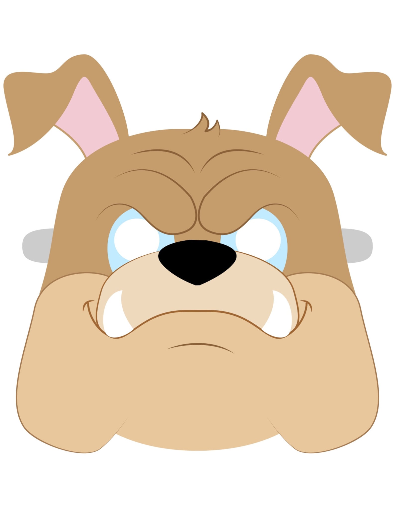 Paper Pets Masks for Kids, Role Play Sheet Mask Animal, Dog, Cat ...