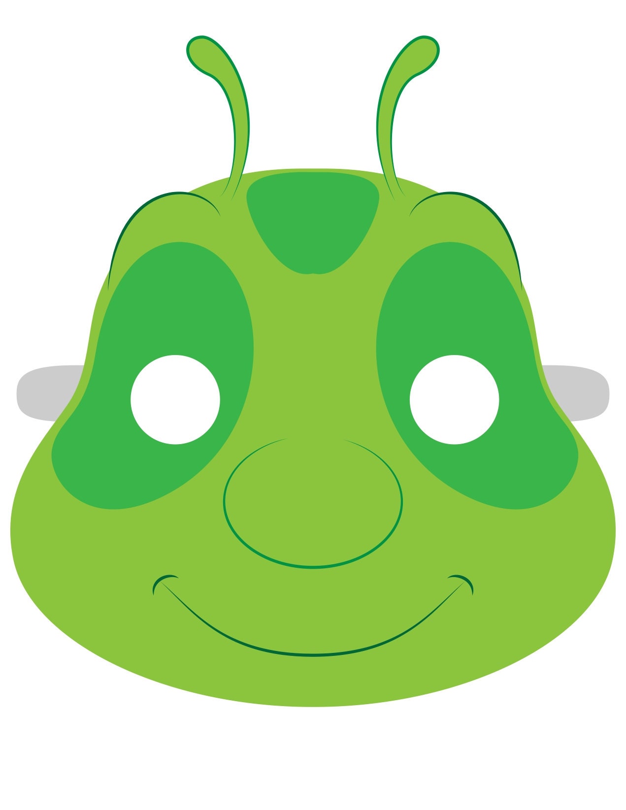 Paper Bugs Masks for Kids, Role Play Sheet Mask Insect Animal, Ladybug ...