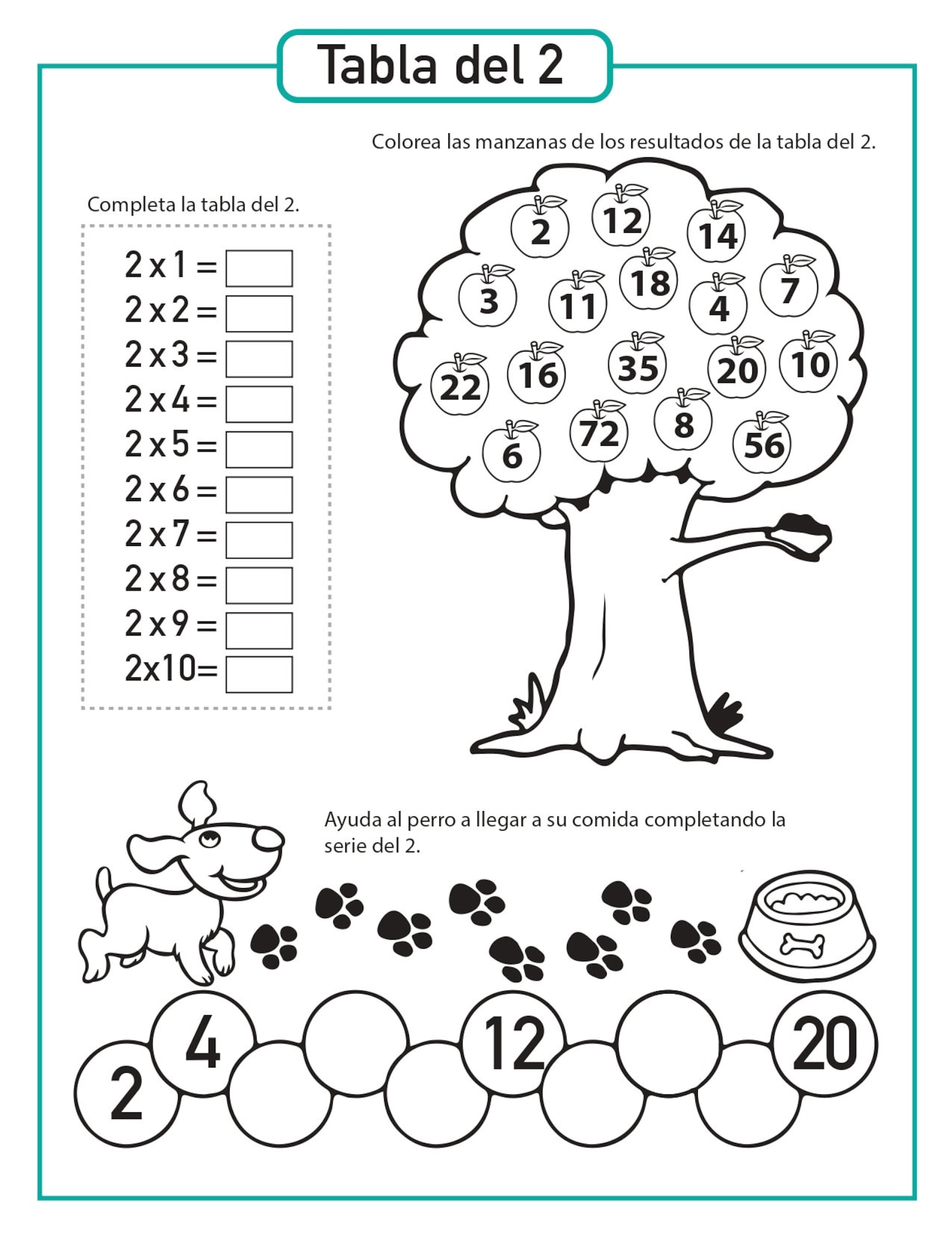 Times Tables 1 to 10 Worksheets, Multiplication Tables Bundle ...