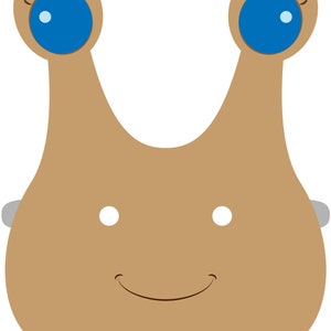 Paper Bugs Masks for Kids, Role Play Sheet Mask Insect Animal, Ladybug ...