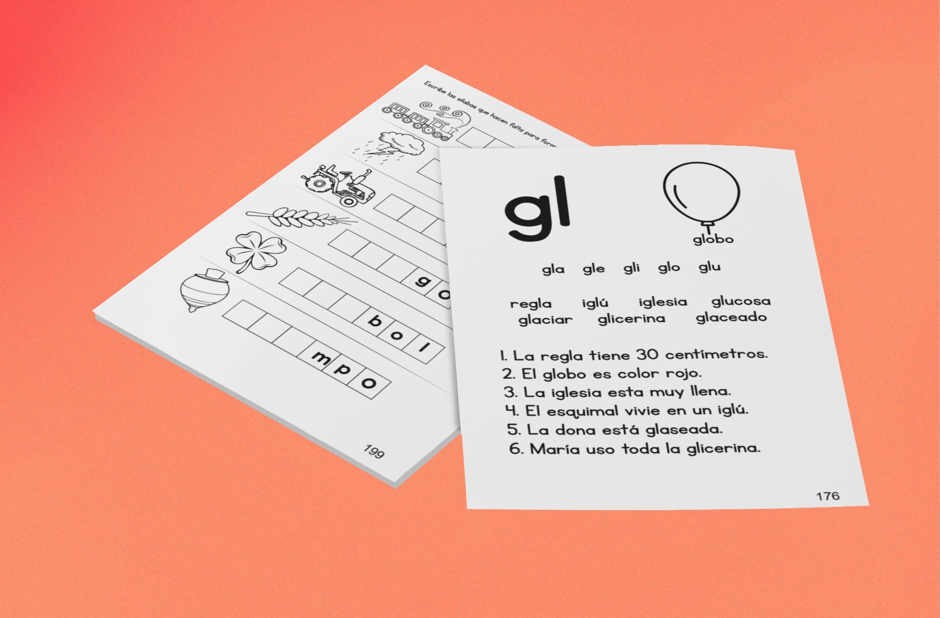 200 Worksheet Aprendiendo Leer, Lectura Inicial Niño, Learn Read ...