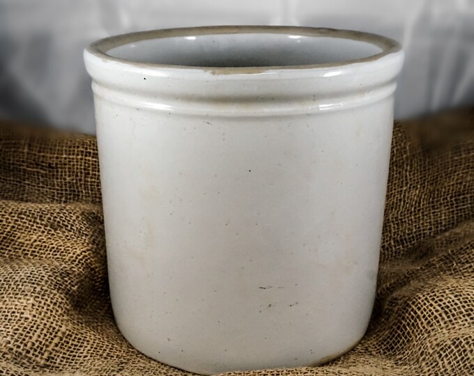 Antique Stone Gray Clay Crock Clay Jar - Etsy