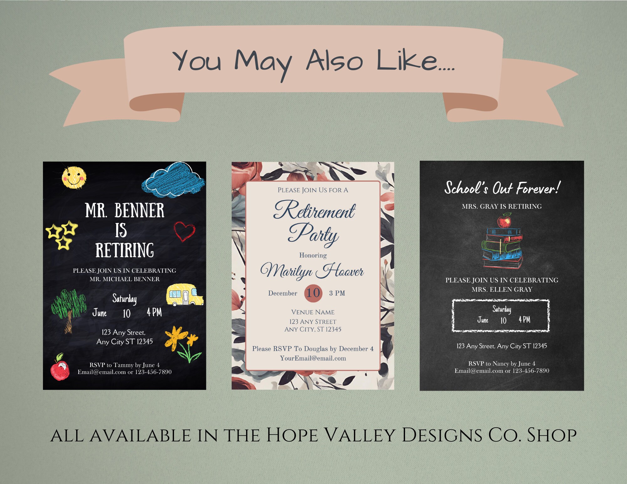 Math Teacher Retirement Party Invitation, Teacher Farewell Party ...