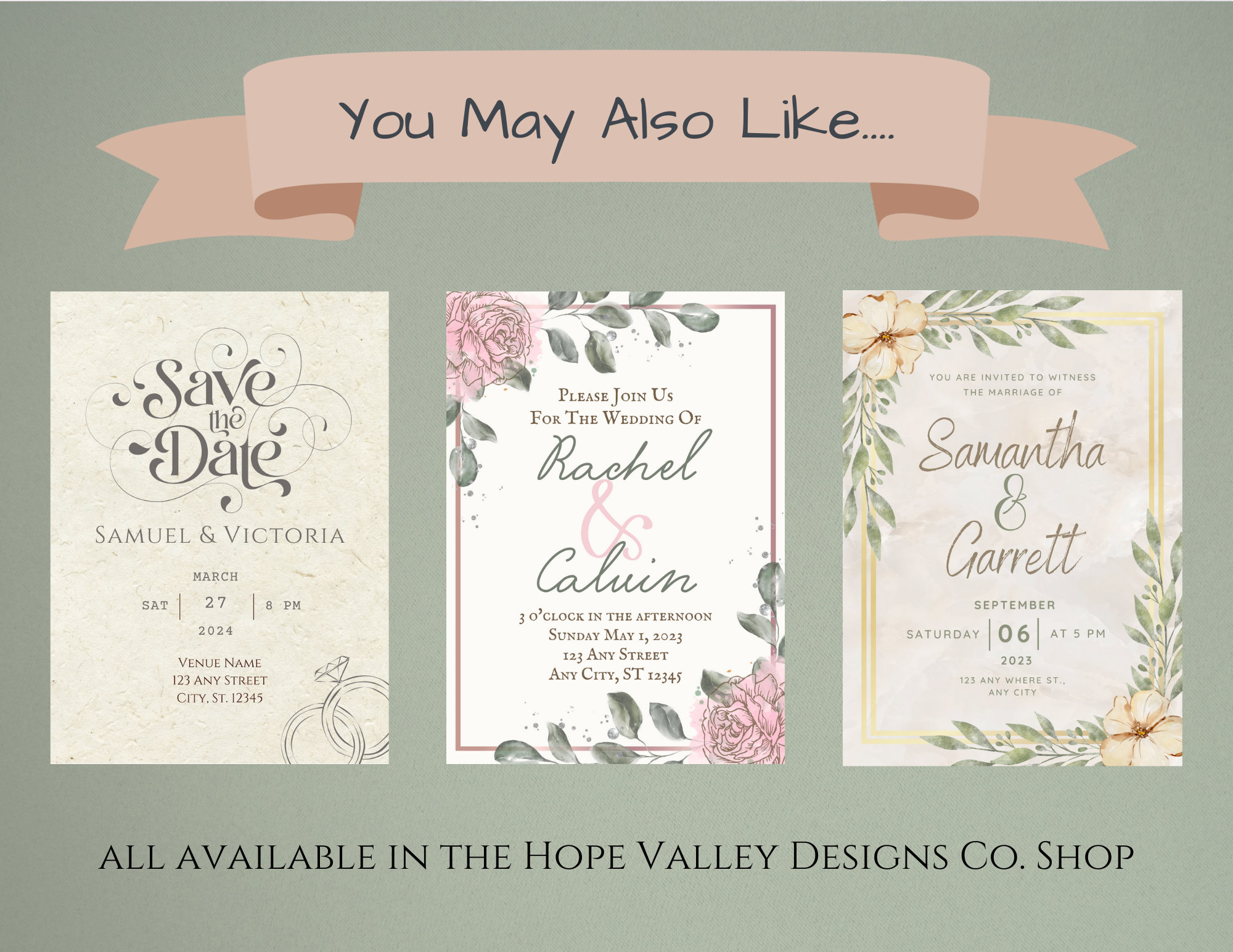 Book Themed Wedding Invitation Set, Book Lover's Wedding Invitation ...