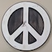 Wood Carved Peace Sign, Peace Sign, Peace, Wall Art, Peace Sign, Wood ...