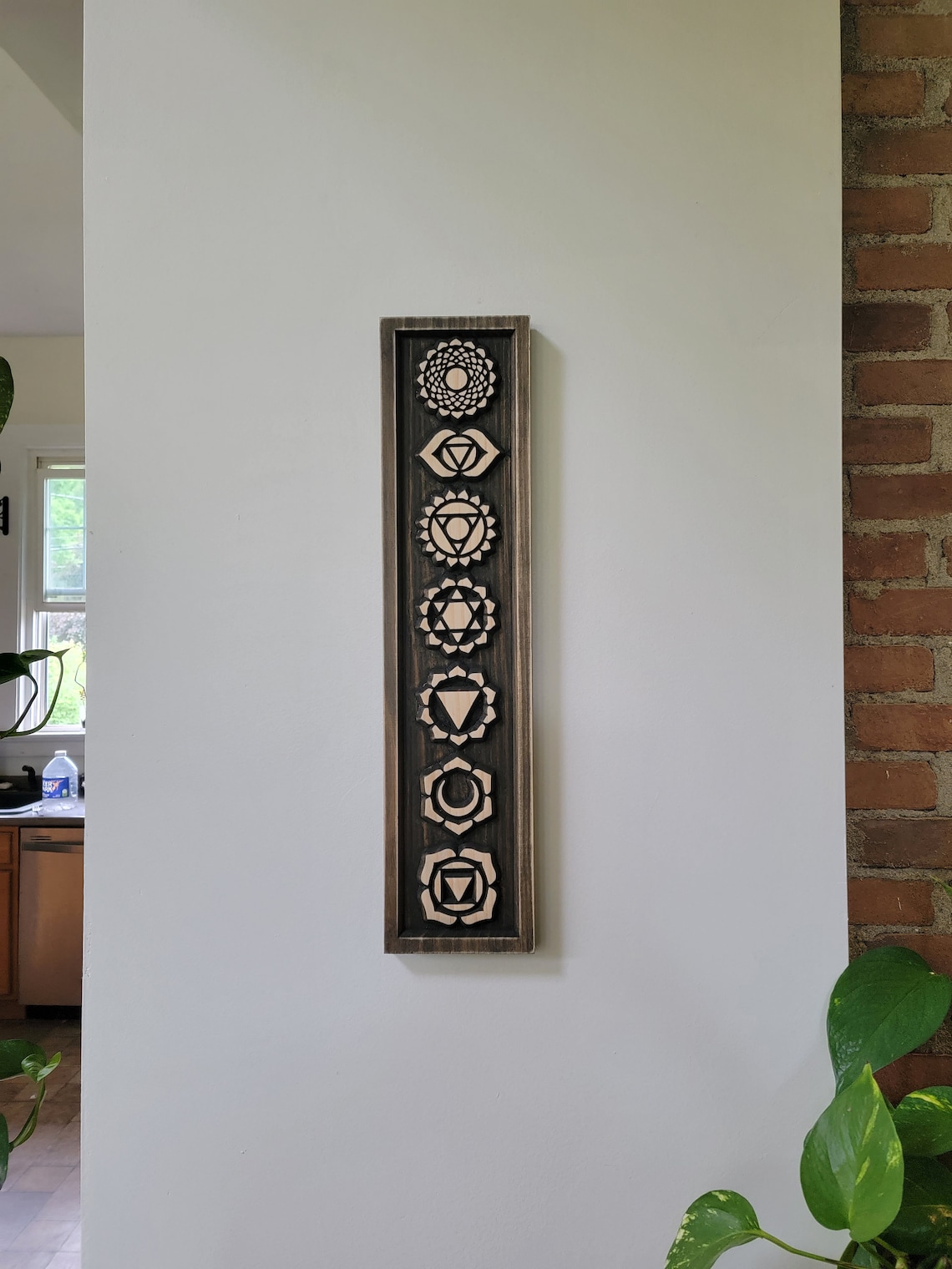 Chakras Wood Carving Chakra Sign Chakra Symbols Meditation - Etsy