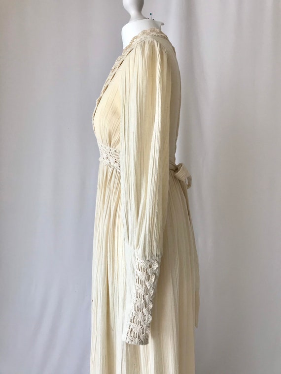 Stunning Gunne Sax Vintage 70s Designer Prairie Maxi … - Gem