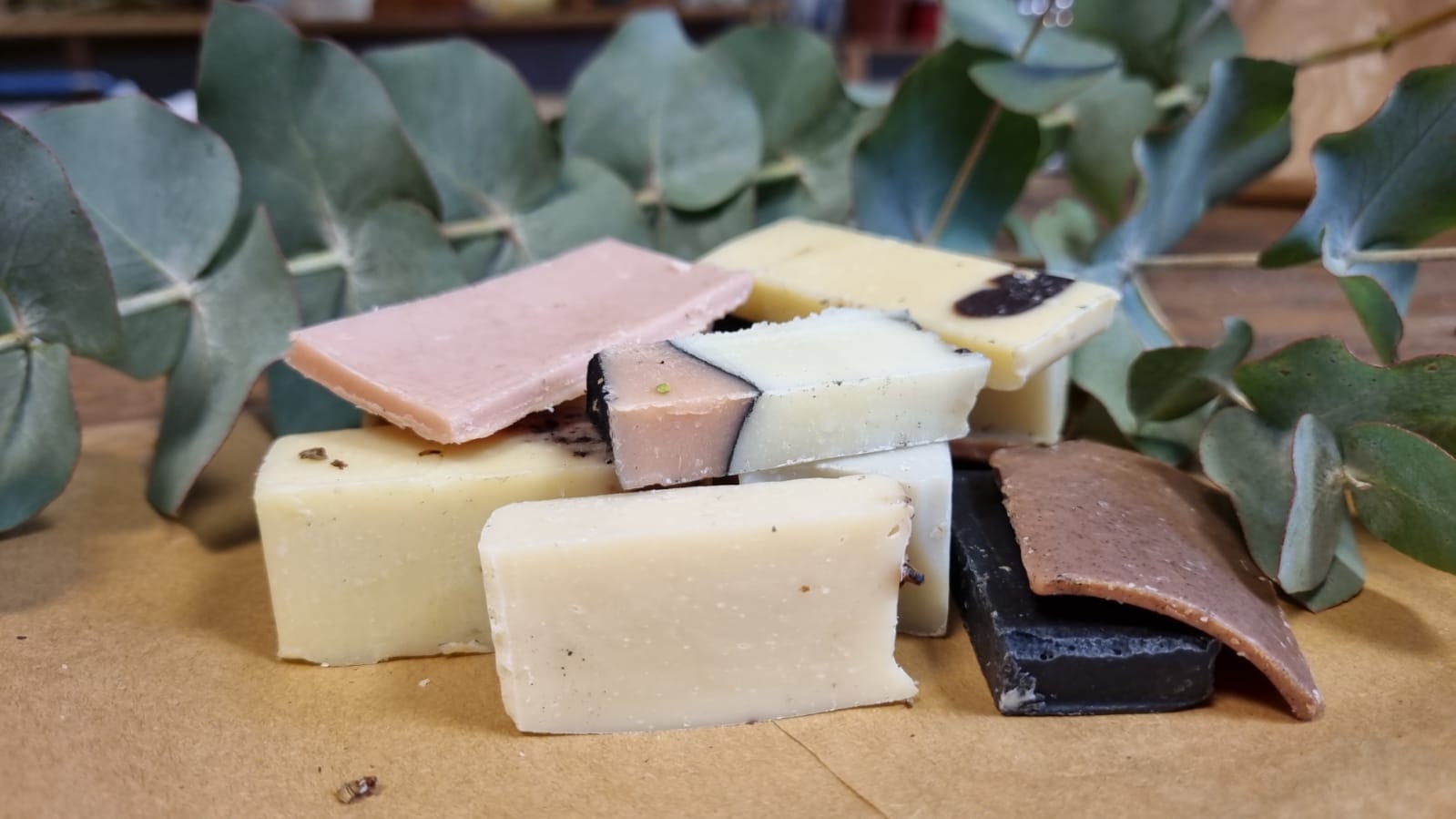 Lucky Dip Box of Handmade Soap Offcuts Sample Sale Seconds - Etsy UK