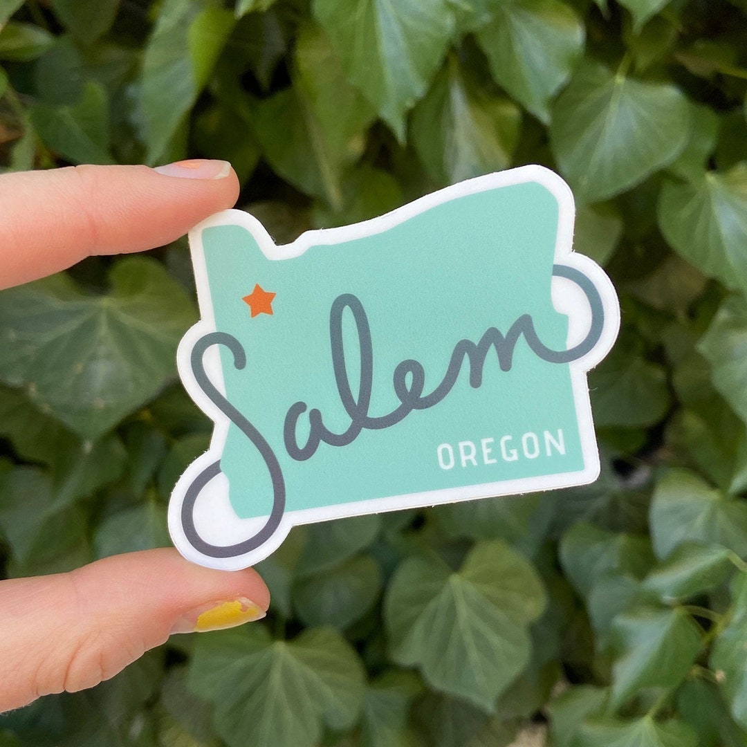 Cursive Salem Sticker 3 - Etsy.de