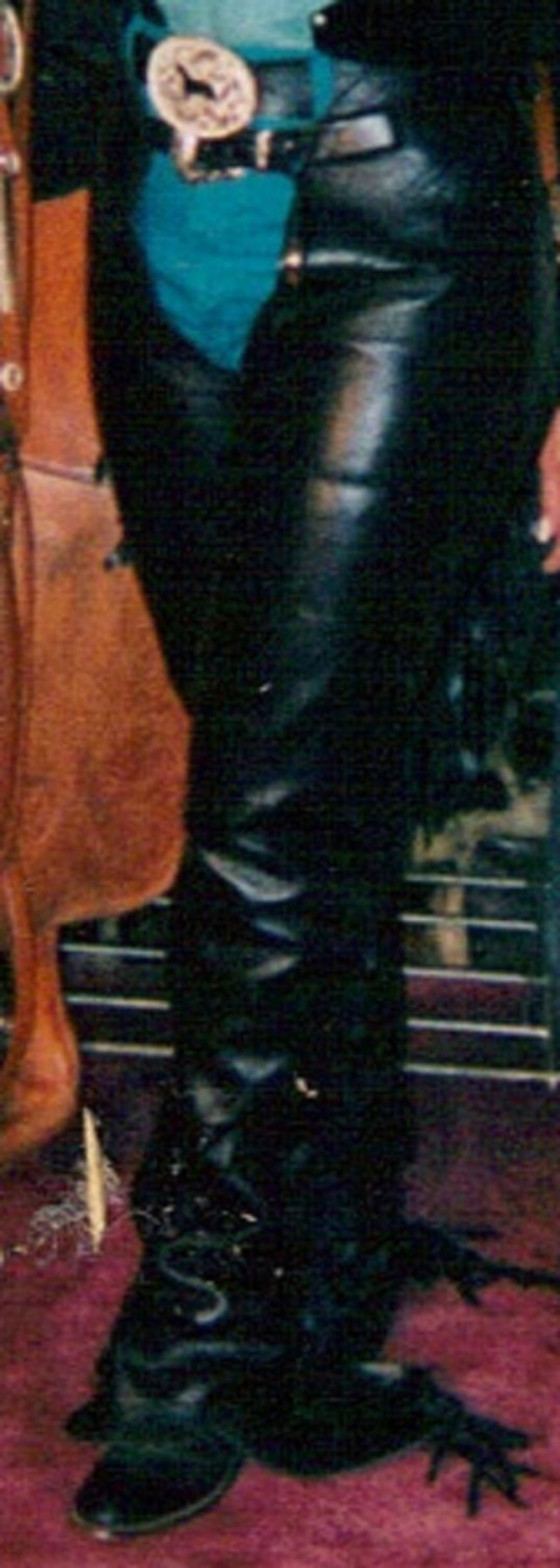 Star Patch Farm Leather CUSTOM CHAPS Adult MEDIUM - Made to Order ...
