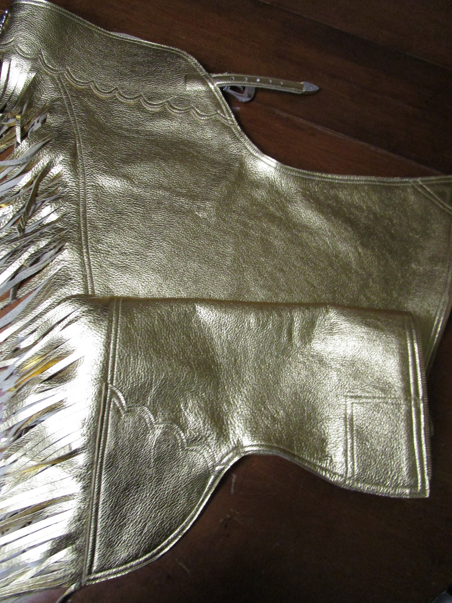 Star Patch Farm Leather CUSTOM CHAPS Adult MEDIUM - Made to Order ...