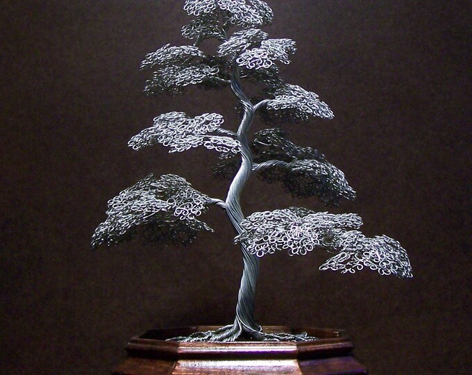 Moyogi Style Wire Tree Sculpture silver - Etsy