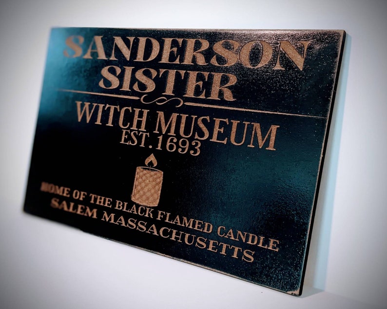 Sanderson Sister Sign Halloween Home Decor Sanderson - Etsy