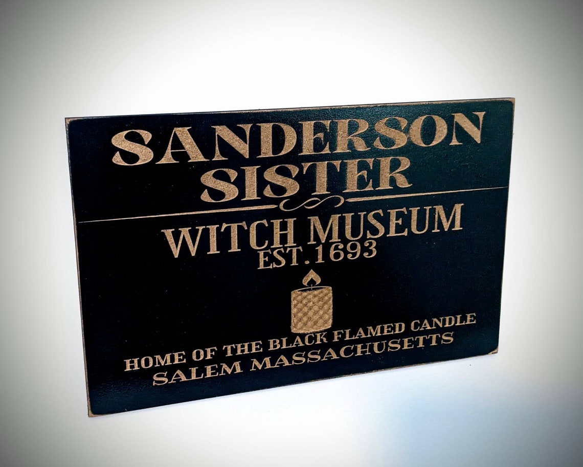 Sanderson Sister Sign Halloween Home Decor Sanderson - Etsy