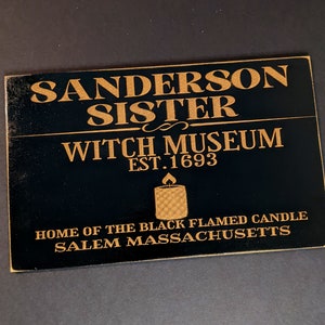 Sanderson Sister Sign Halloween Home Decor Sanderson - Etsy