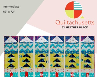 Linked Quilt Digital Pattern by Heather Black Quiltachusetts | Etsy
