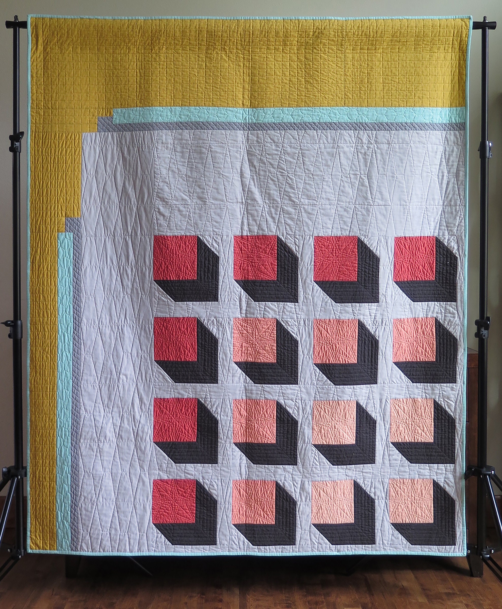 City Planner Quilt Digital Pattern by Heather Black - Quiltachusetts - Etsy