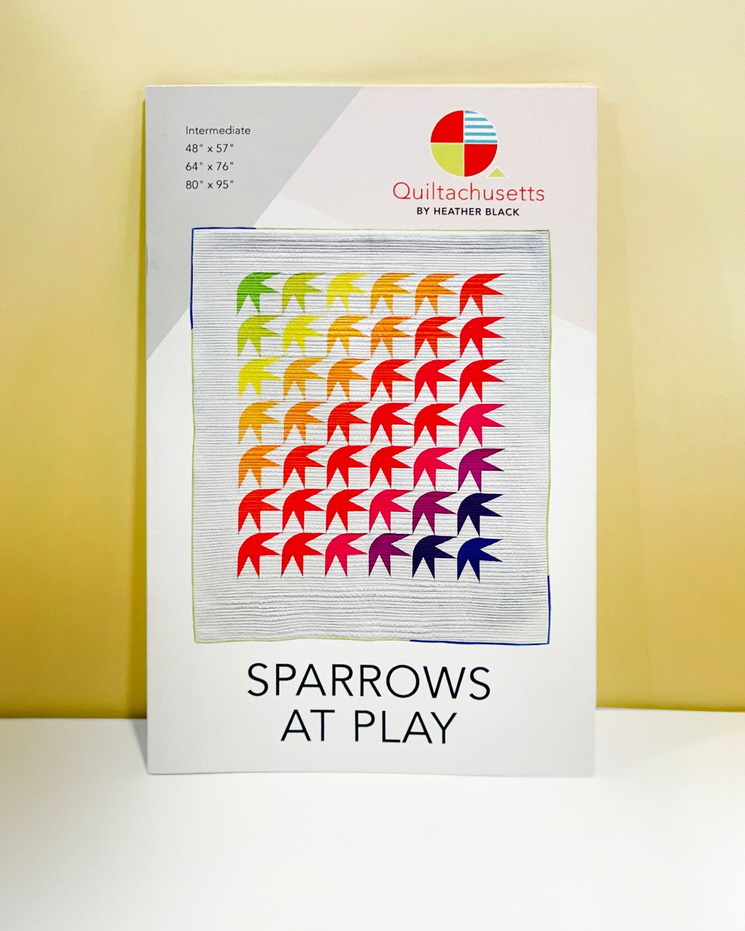 Sparrows at Play Quilt Digital Pattern by Heather Black ...