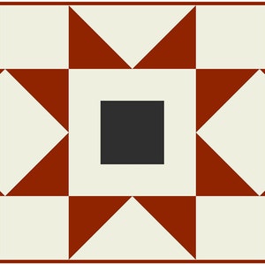 Rustic Stars Digital Quilt Pattern by Heather Black - Quiltachusetts - Etsy