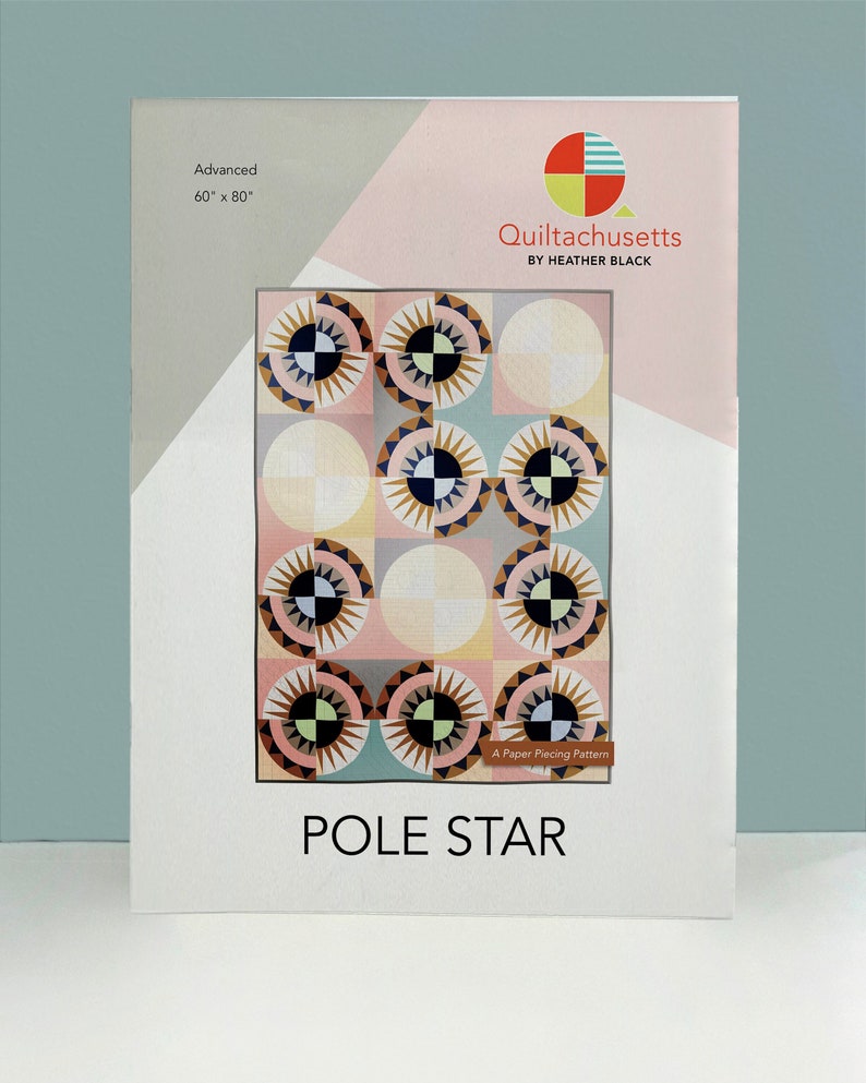 Pole Star Digital Quilt Pattern by Heather Black - Quiltachusetts - Etsy