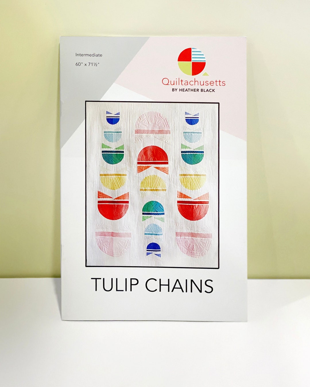Tulip Chains Quilt Digital Pattern by Heather Black - Quiltachusetts - Etsy