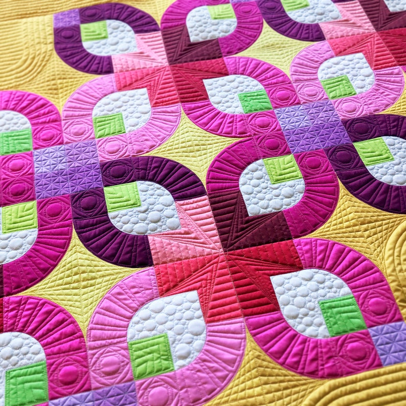 Trellis Quilt Digital Pattern by Heather Black - Quiltachusetts - Etsy ...