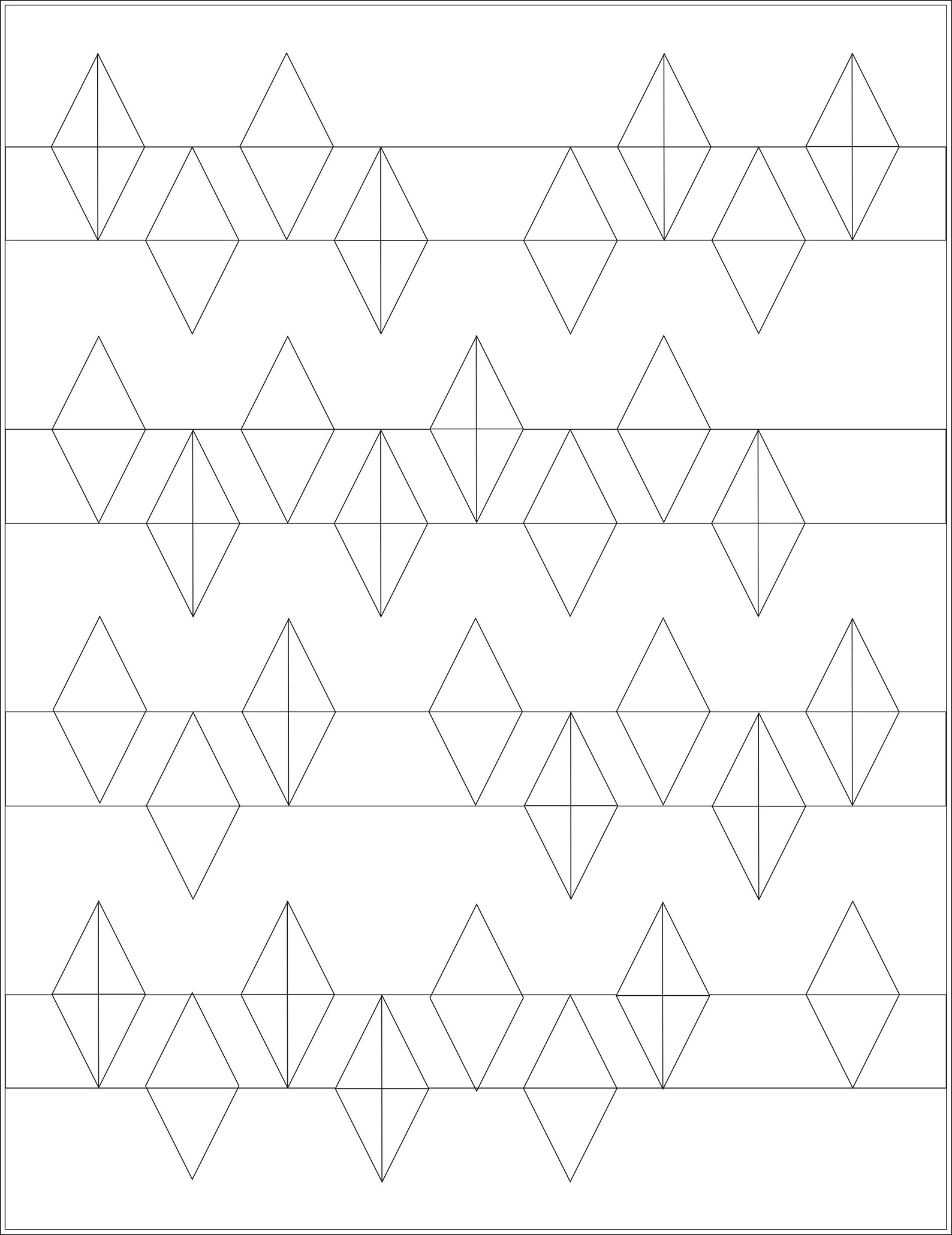 Diamonds on Display Quilt Digital Pattern by Heather Black ...
