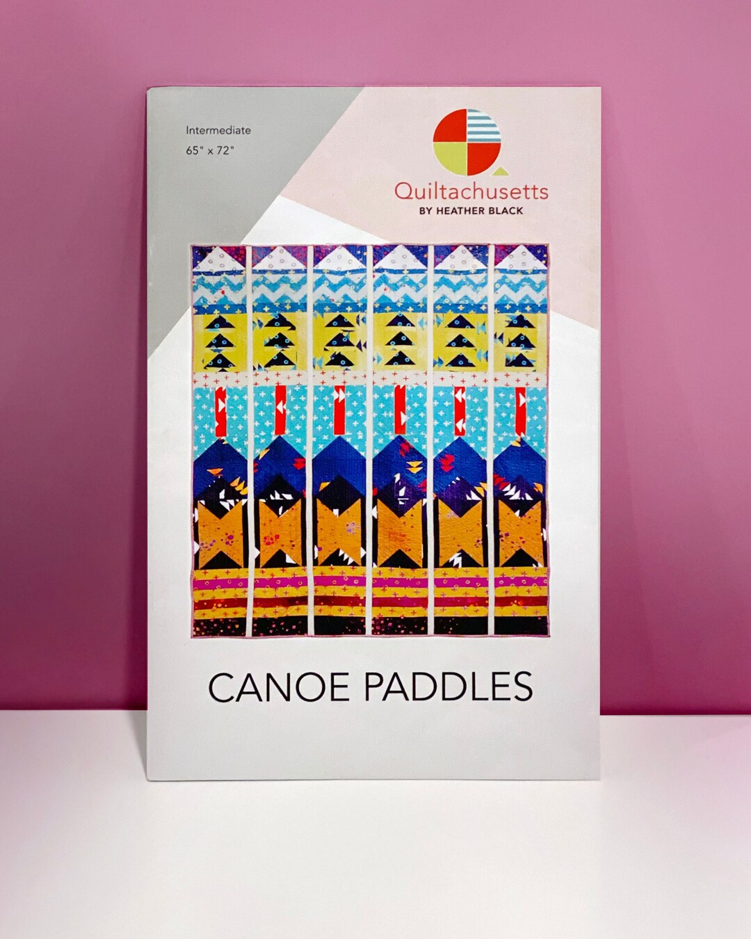 Canoe Paddles Quilt Digital Pattern by Heather Black - Quiltachusetts ...