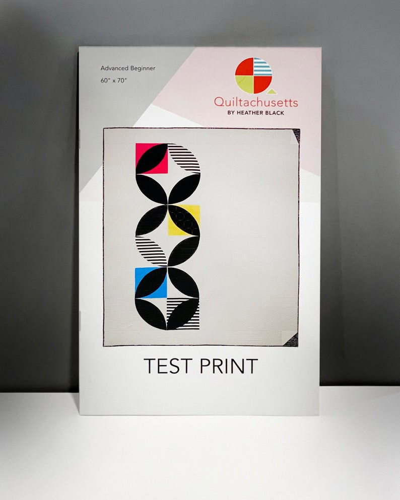 Test Print Quilt Digital Pattern by Heather Black - Quiltachusetts - Etsy
