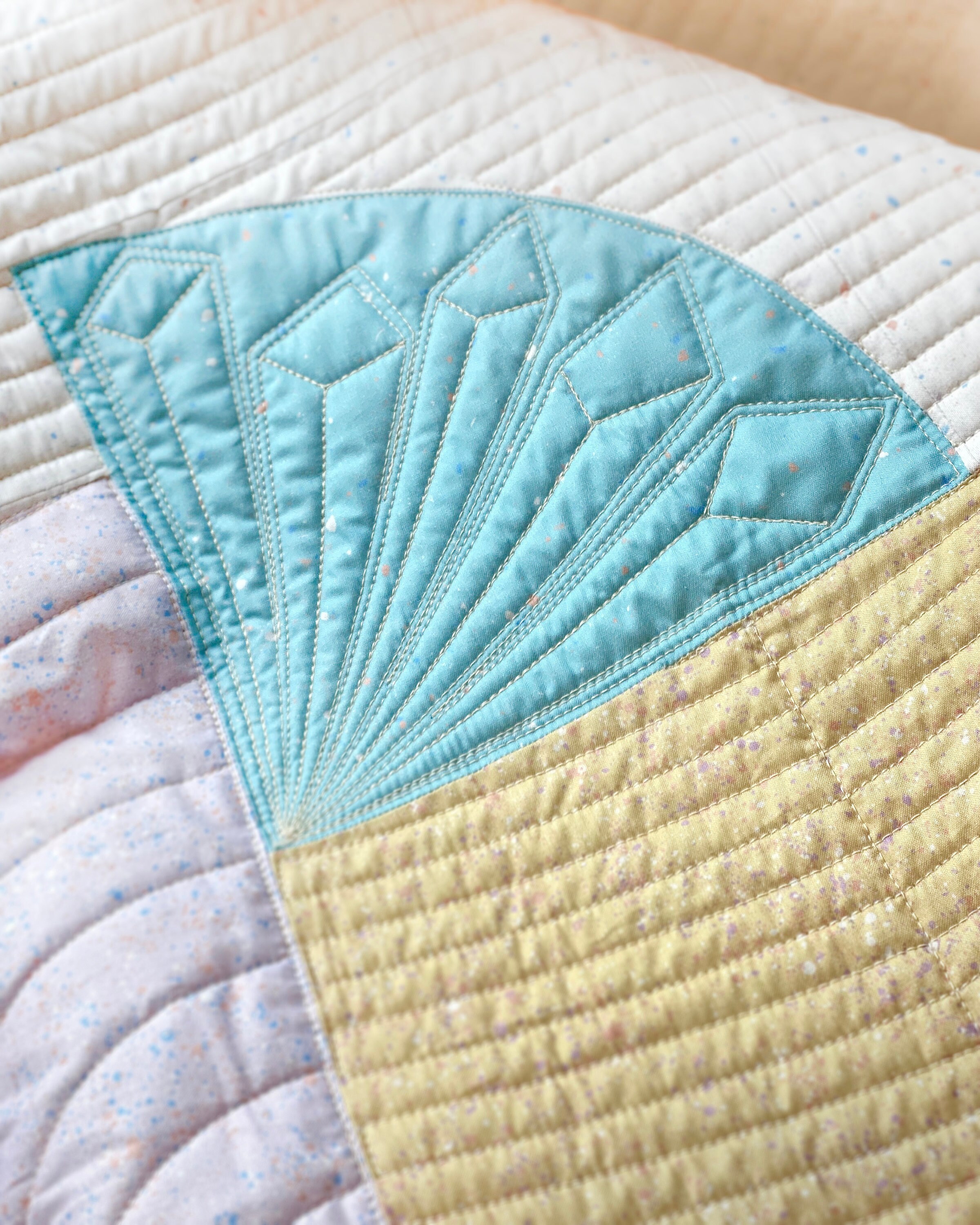 Geo Collage Digital Quilt Pattern by Heather Black - Quiltachusetts - Etsy