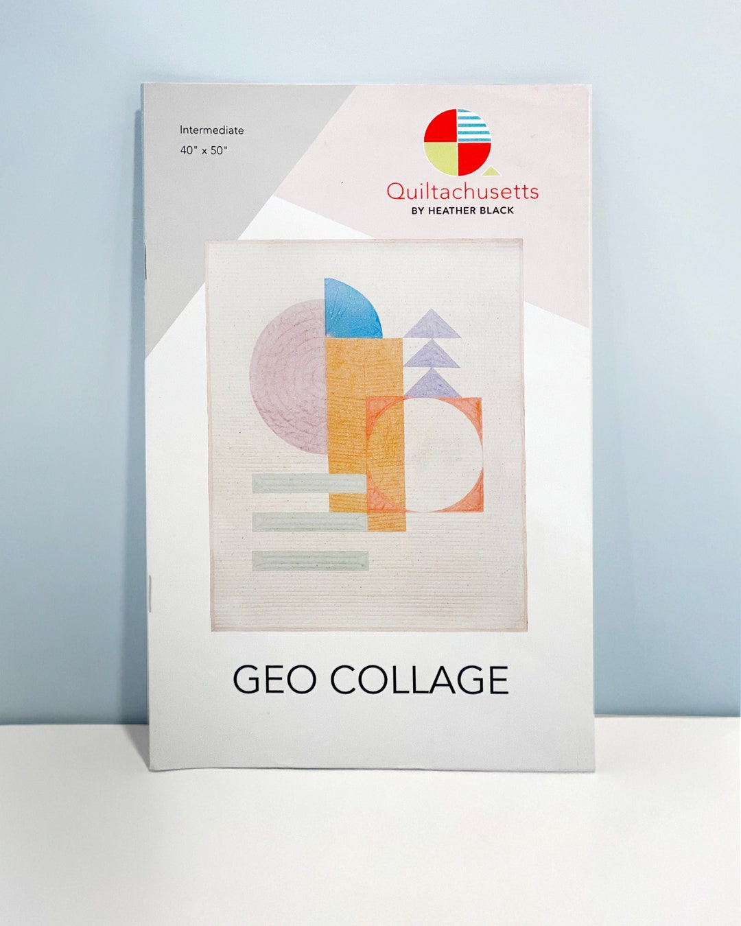 Geo Collage Digital Quilt Pattern by Heather Black - Quiltachusetts - Etsy