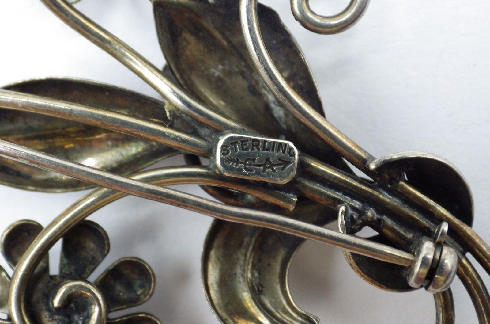 Circa 1940s Carl-art (of Providence, Rhode Island) Sterling Silver and ...