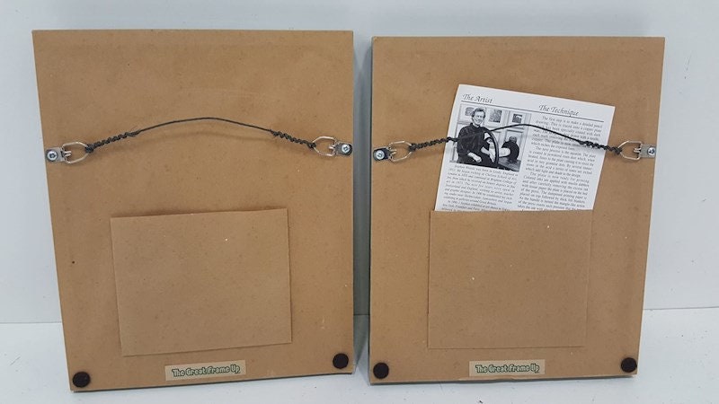 Two Vintage Original Signed Stephan Whittle Limited Edition Wine-themed ...