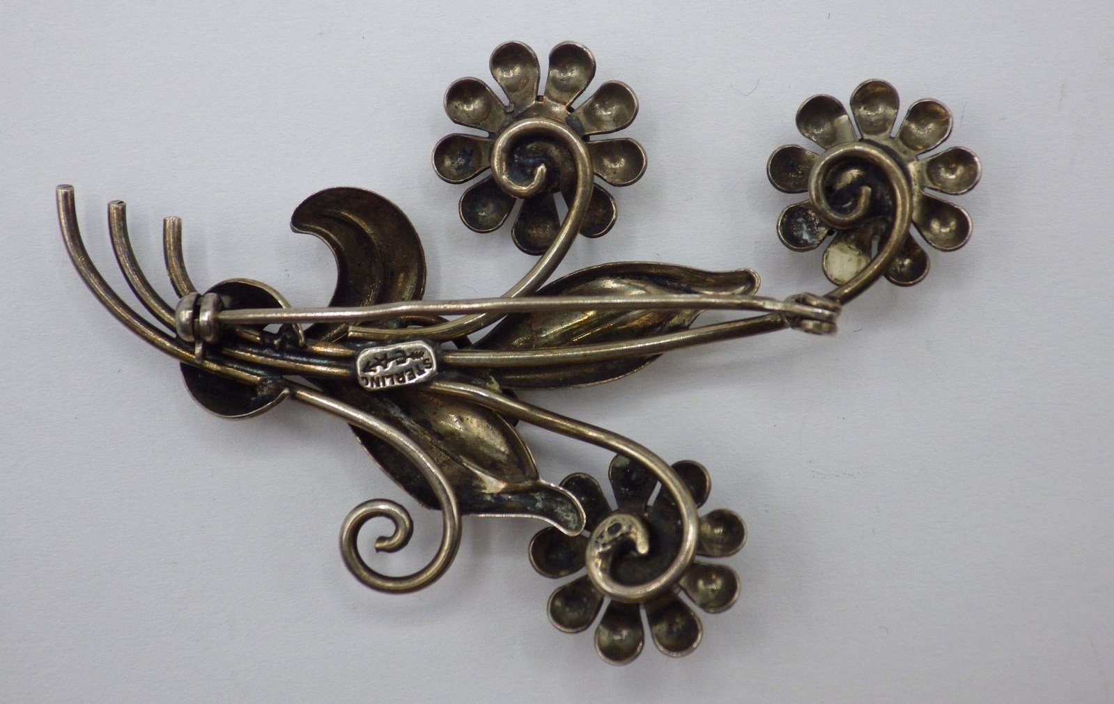 Circa 1940s Carl-art (of Providence, Rhode Island) Sterling Silver and ...