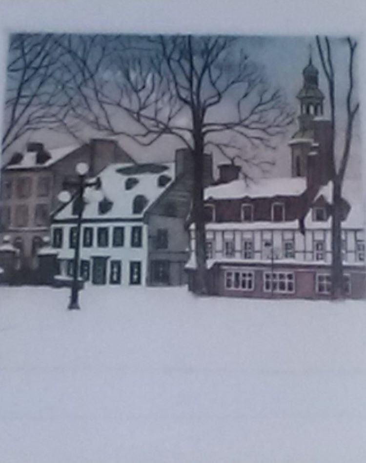 4 Vintage Original Pierre Jobin Limited Edition Aquatint Etchings of ...