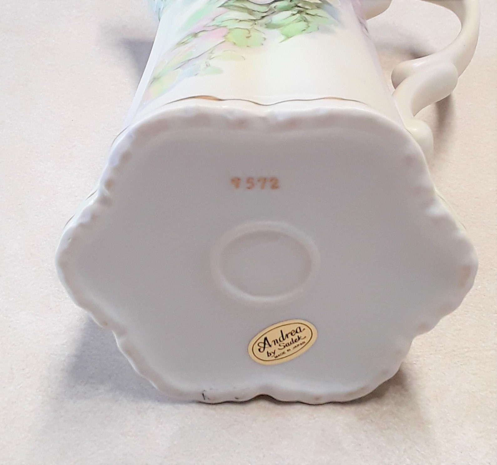 Vintage Andrea by Sadek (made in Japan) Bisque Porcelain Hot Chocolate ...