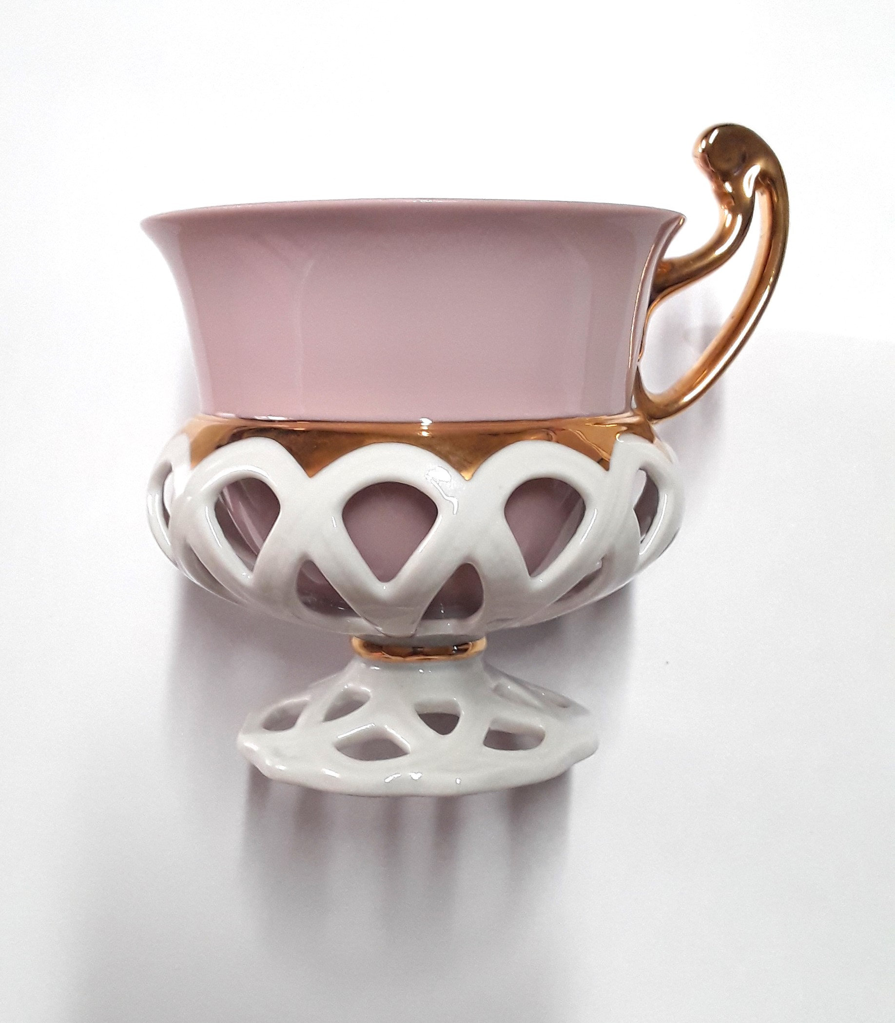 Vintage Haas & Czjzek czech Republic Rosa Porzellan/rose Porcelain Tea ...